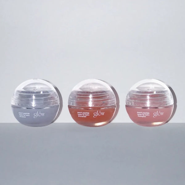 [MEGA OFF 유통기한 임박] [Glow] 글로우 피티 펩타이드 립밤 Peach Peptide Lip Balm 8g #co ...