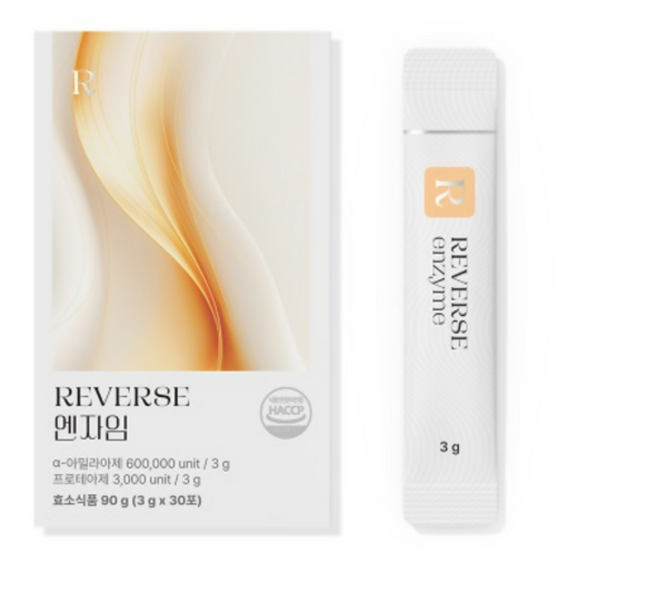 Nutricare REVERSE 엔자임 90g(3g x 30포) [원산지:국산(강원도 횡성군)] - ODKSHOP