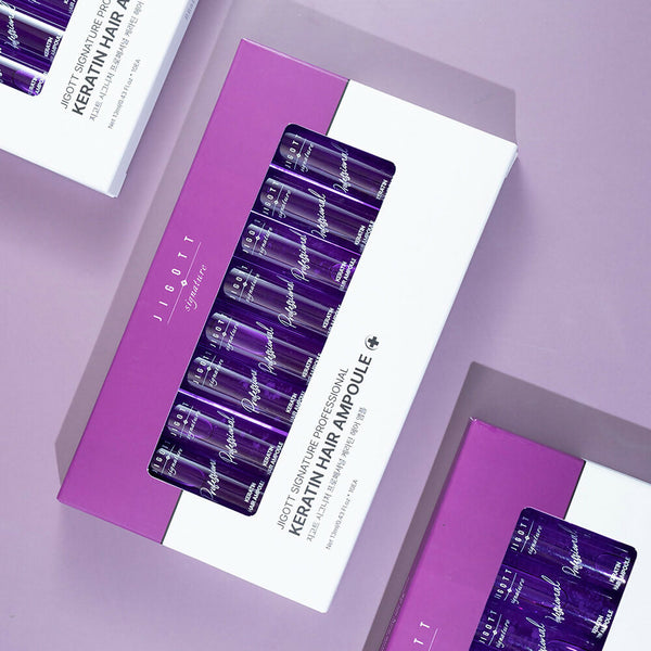 [Jigot]지고트 시그니처 프로페셔널 케라틴 헤어 앰플 13ml x 10개 - ODKSHOP