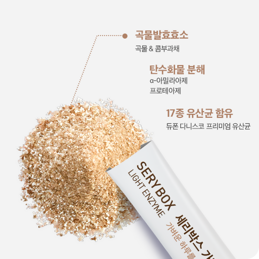[세리박스]SERYBOX 가벼운 효소 탄수화물분해, 유산균 28포 - ODKSHOP