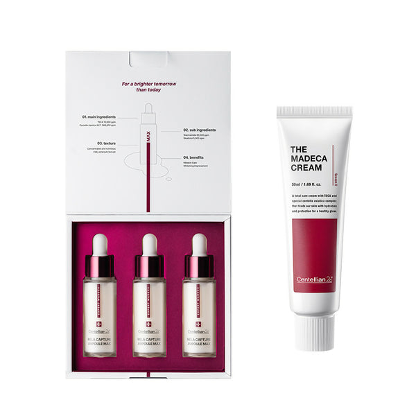 [동국제약] (시즌4) 엑스퍼트 마데카 멜라캡처 앰플 맥스 1Box (3개입) + [*무료증정] (시즌6) 더 마데카 크림 X - ODKSHOP