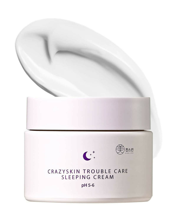 [CRAZY SKIN]미친스킨 자면서 관리하는 여드름, 트러블케어 수면크림 UPGRADE(슬리핑팩) _Skin Repair T ...
