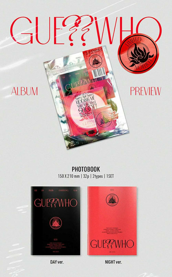 [ITZY] GUESS WHO Mini Album LIMITED EDITION - ODKSHOP