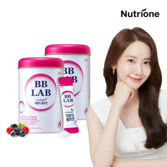 [뉴트리원]BB LAB_비비랩 윤아, 고현정, 김사랑의 먹는 저분자 콜라겐 30 pouches * 2 캔 - ODKSHOP
