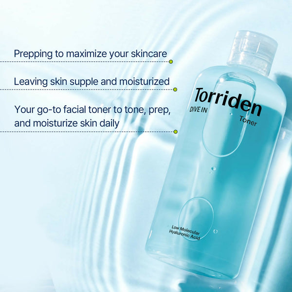 Torriden DIVE IN Low Molecular Hyaluronic Acid Toner - ODKSHOP