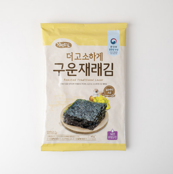 더 고소하게 구운 재래 전장김 40g X 5개 - ODKSHOP